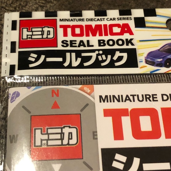 Tomica | Toys | Tomica Sticker Book Miniature Die Cast Cars Stickers ...